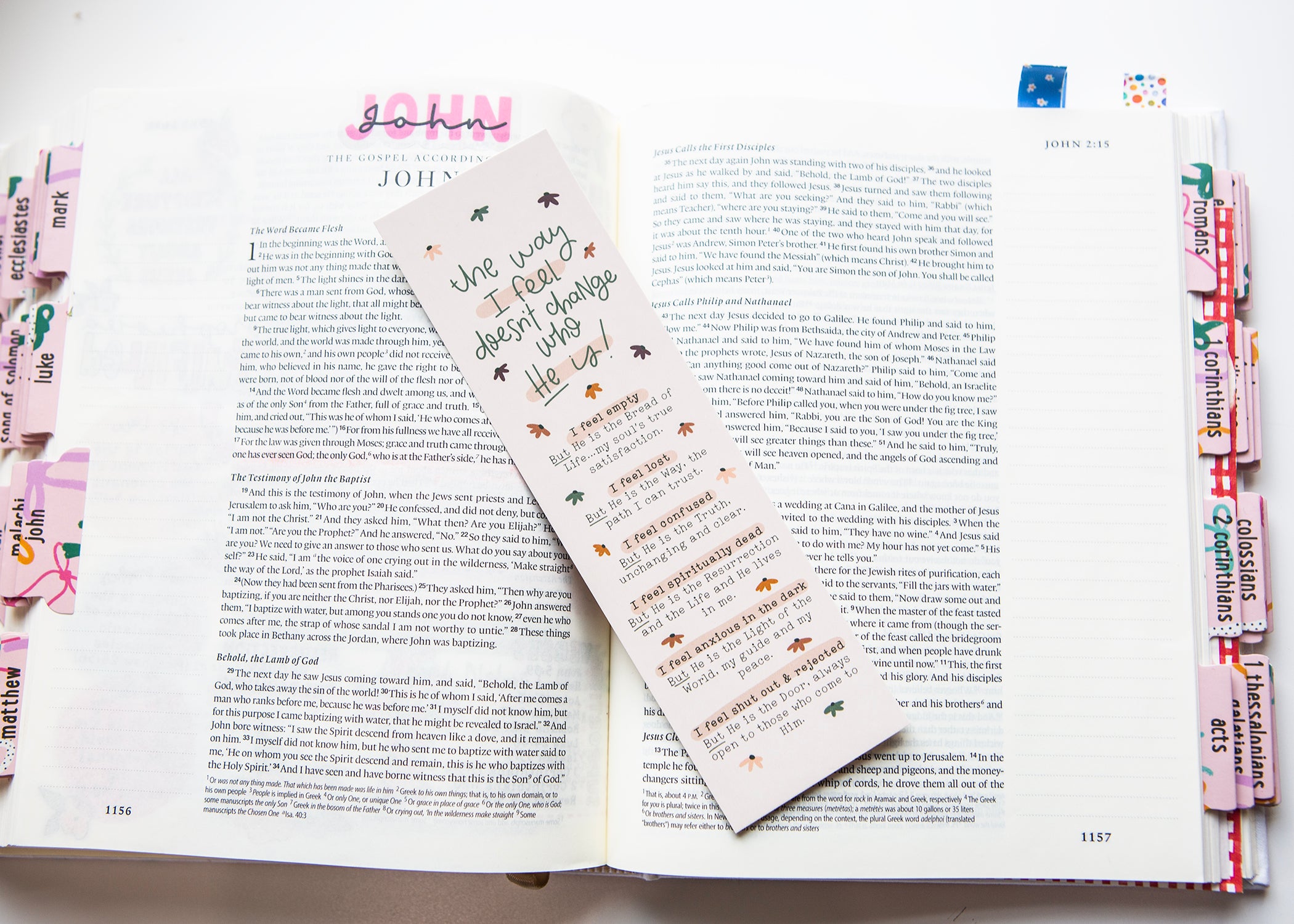 "I am" bookmark – Kingfolk Co