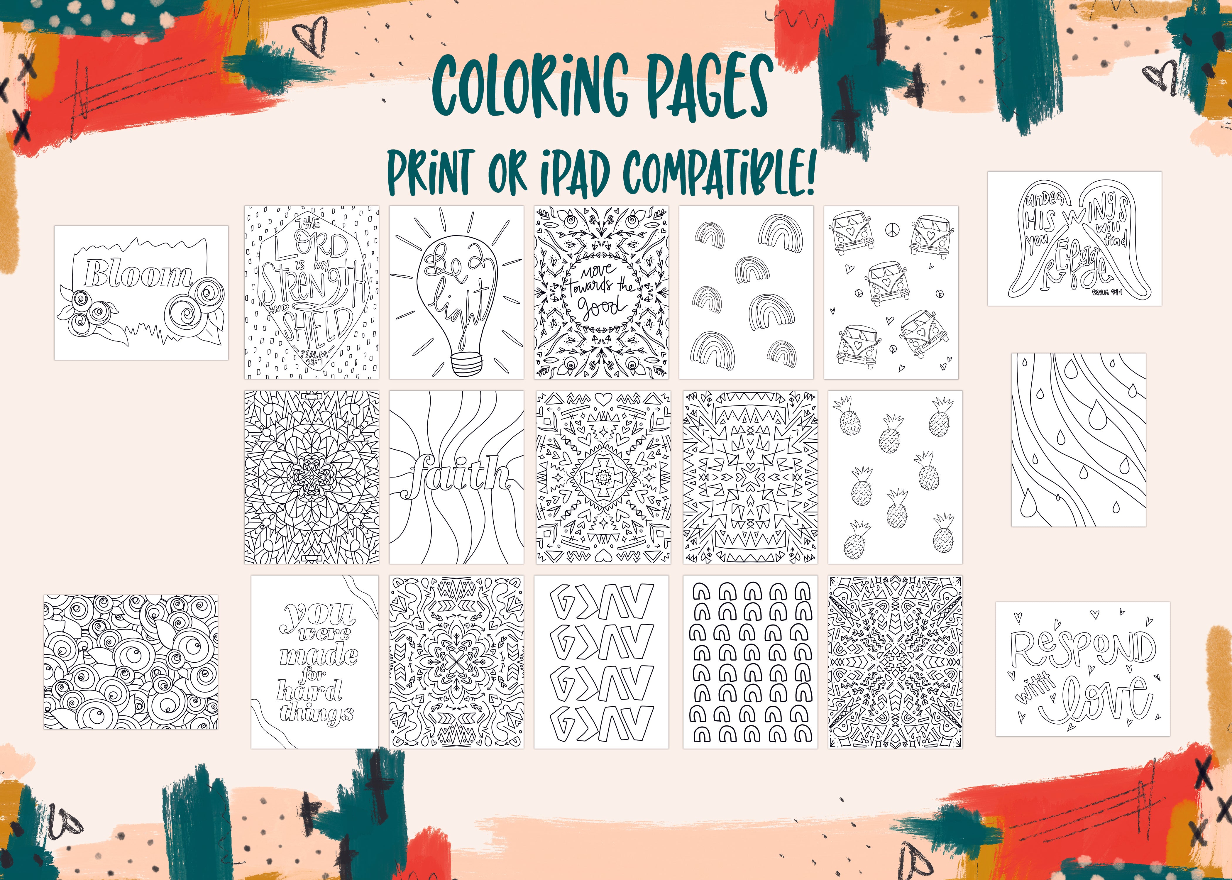 set coloring pages