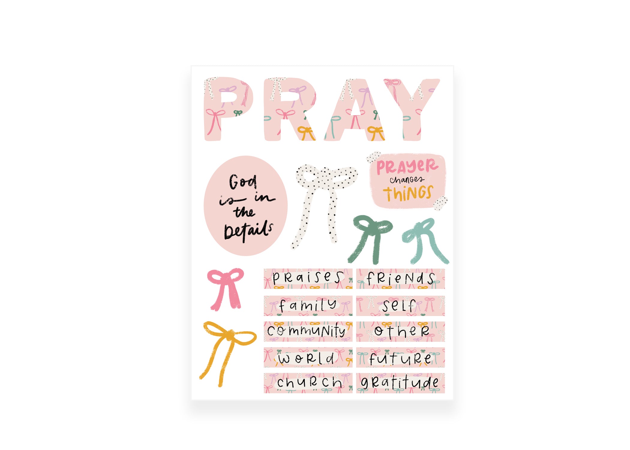 Beautiful Bows Prayer Board Kit – Kingfolk Co