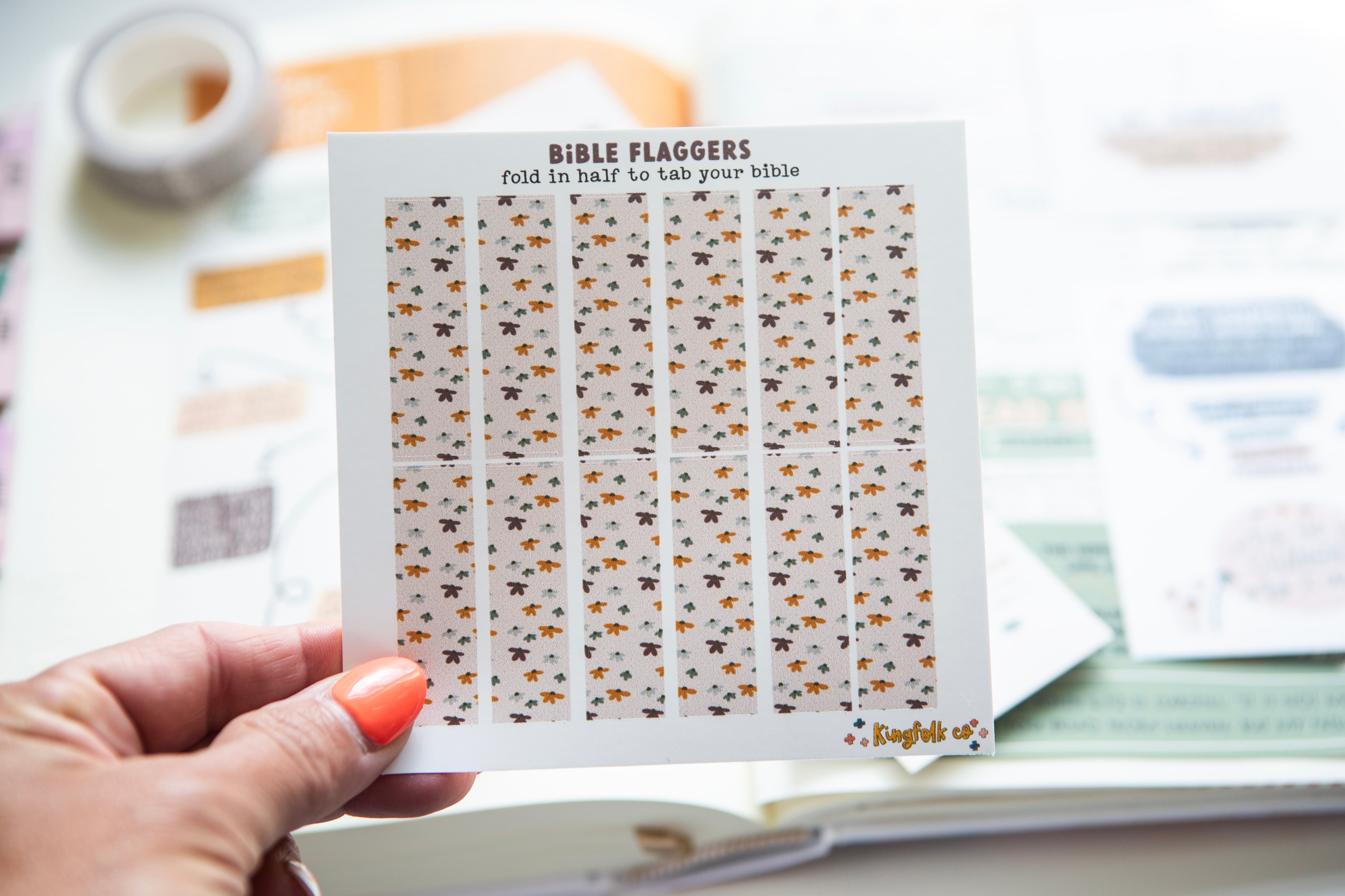 I am Floral Bible Flaggers – Kingfolk Co