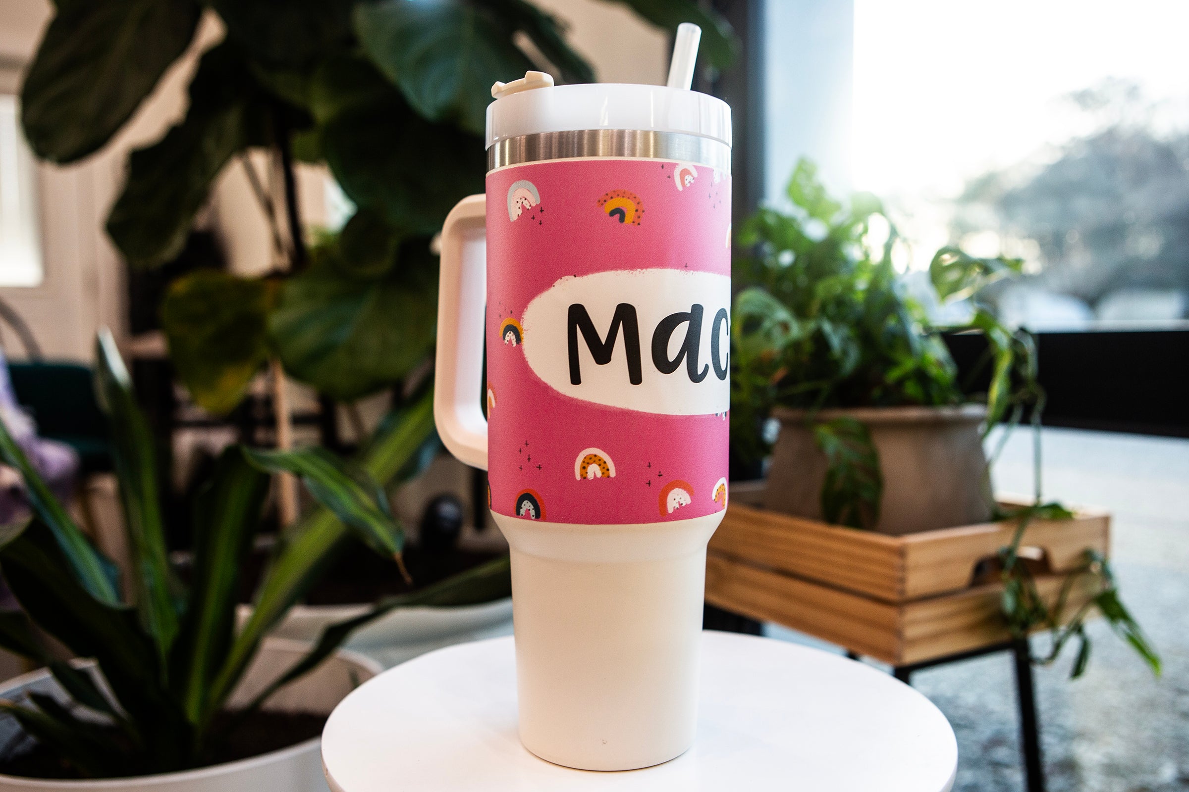 Raspberry Rainbows Stanley Cup/Tumbler Sticker – Kingfolk Co