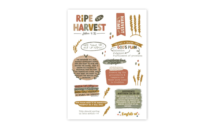 Sticker Sheets – Kingfolk Co