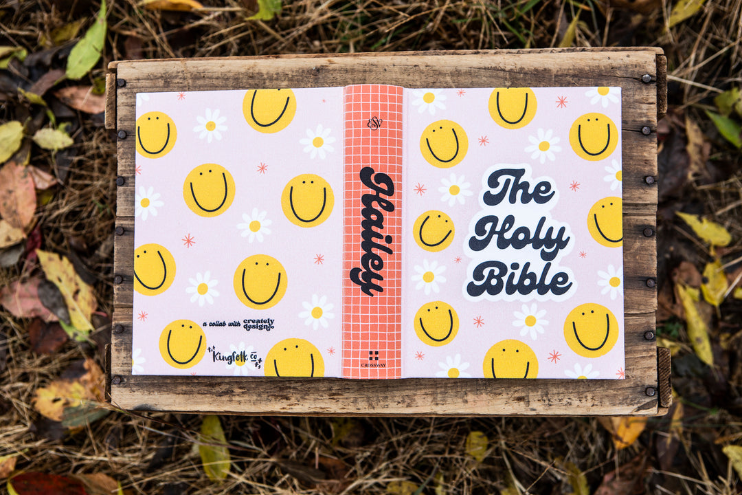 Joyful Blooms Collab with Creately Design Co ESV Journaling Bible ...