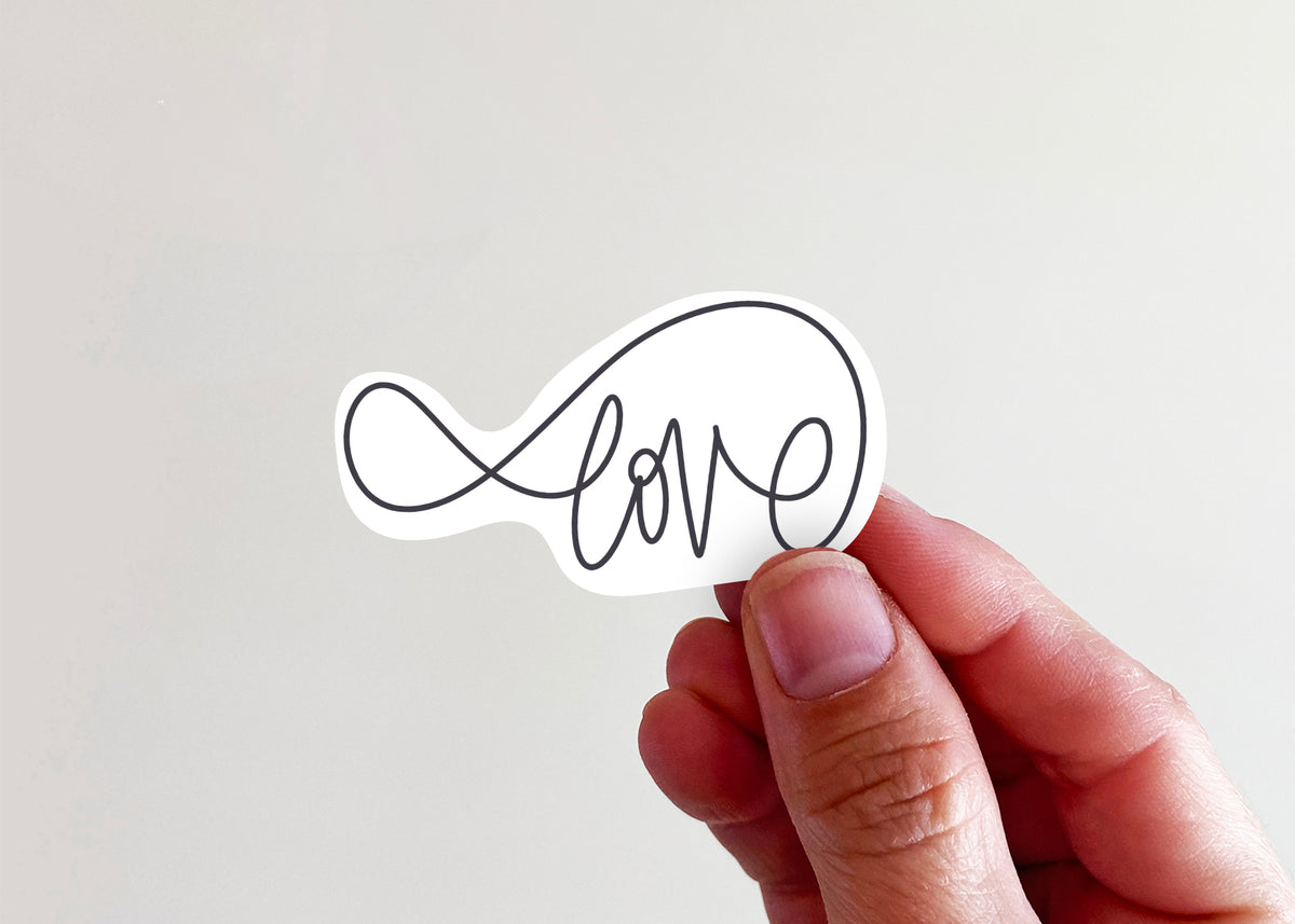 Infinity Love Sticker – Kingfolk Co